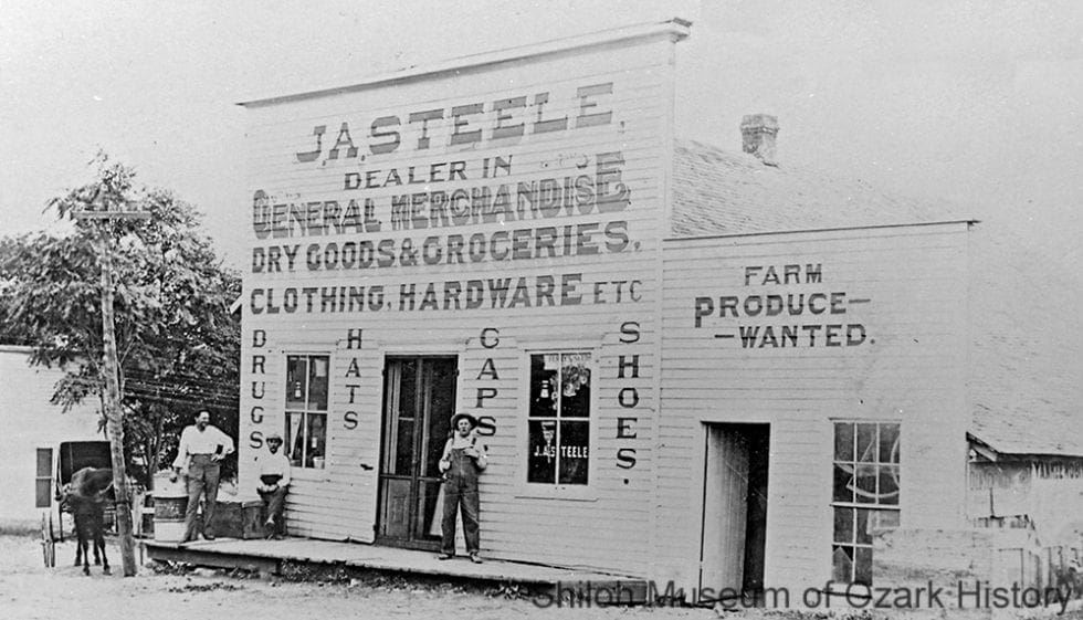 J. A. Steele General Store - Shiloh Museum of Ozark History